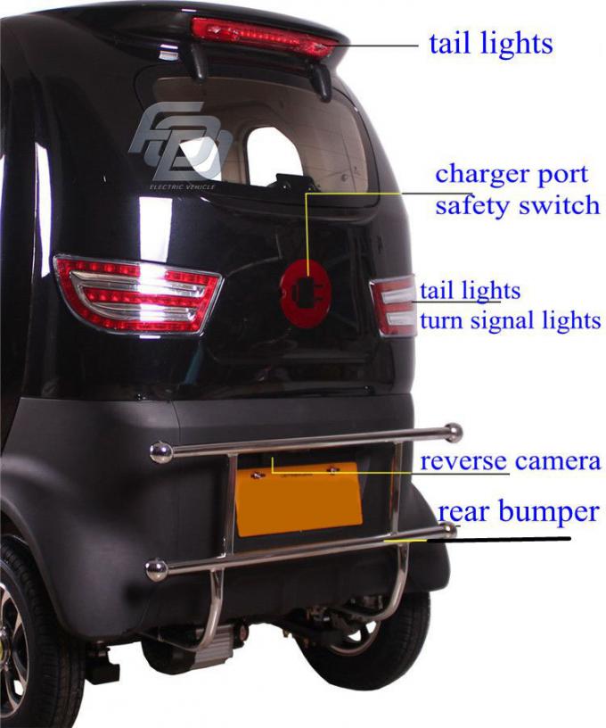 1200W Electric Four Wheeler Car Brushless Adult Electric Delivery Car