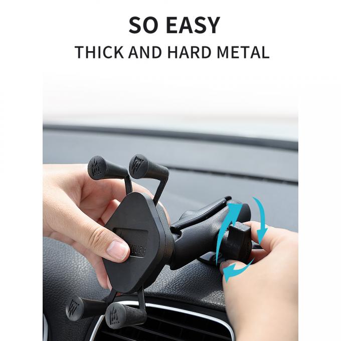 RoHS Universal Car Holder For Smartphone Bracket Stability Silicone Holder